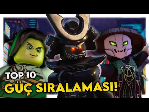 NİNJAGO’NUN EN GÜÇLÜ 10 KÖTÜ ADAMI! - Hangisi Daha Güçlü? ⚔️