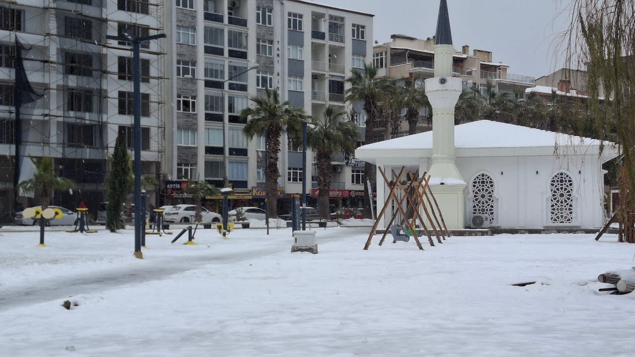 Sinop 24 Şubat 2025 Kar devam ediyor .#keşfet #karadeniz #sinopsis # ...