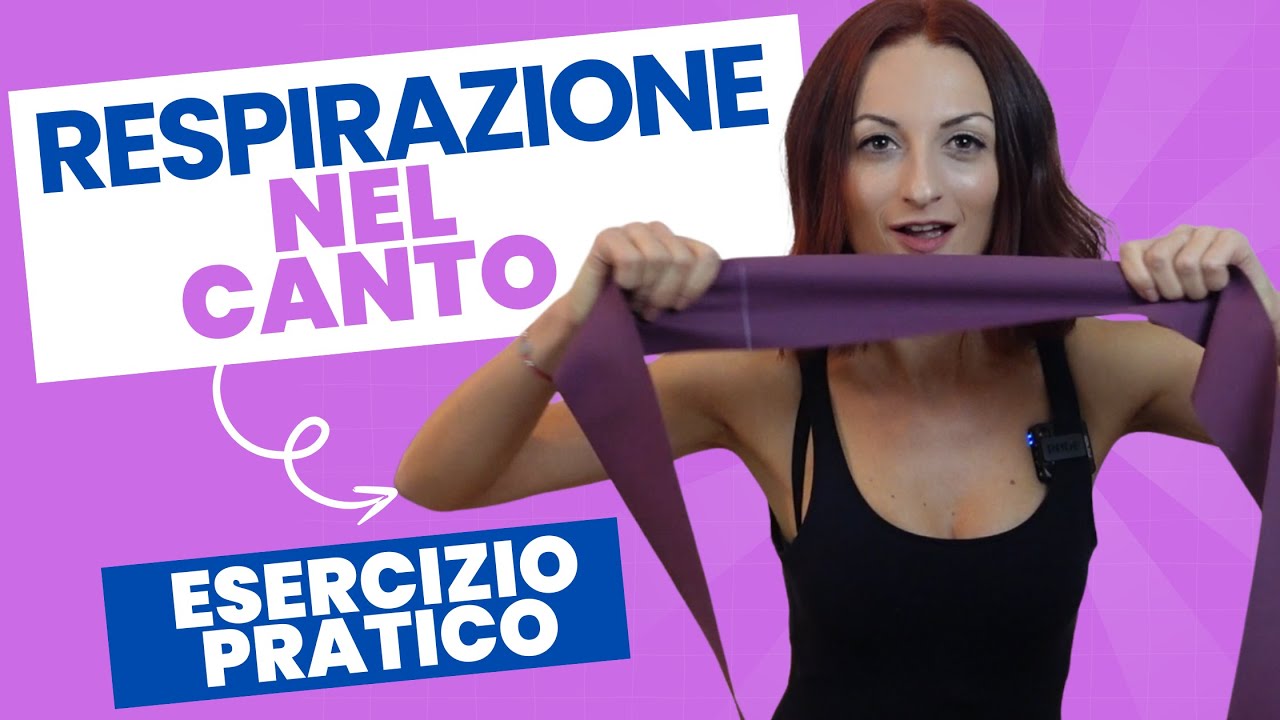 Respirazione nel canto | Esercizio pratico per cantanti principianti ...