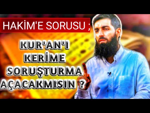 Mahkeme Heyetine Zor Sorular -  Mahkemedeki Mükemmel Konuşması ! Ebu Hanzala (Halis Hoca)