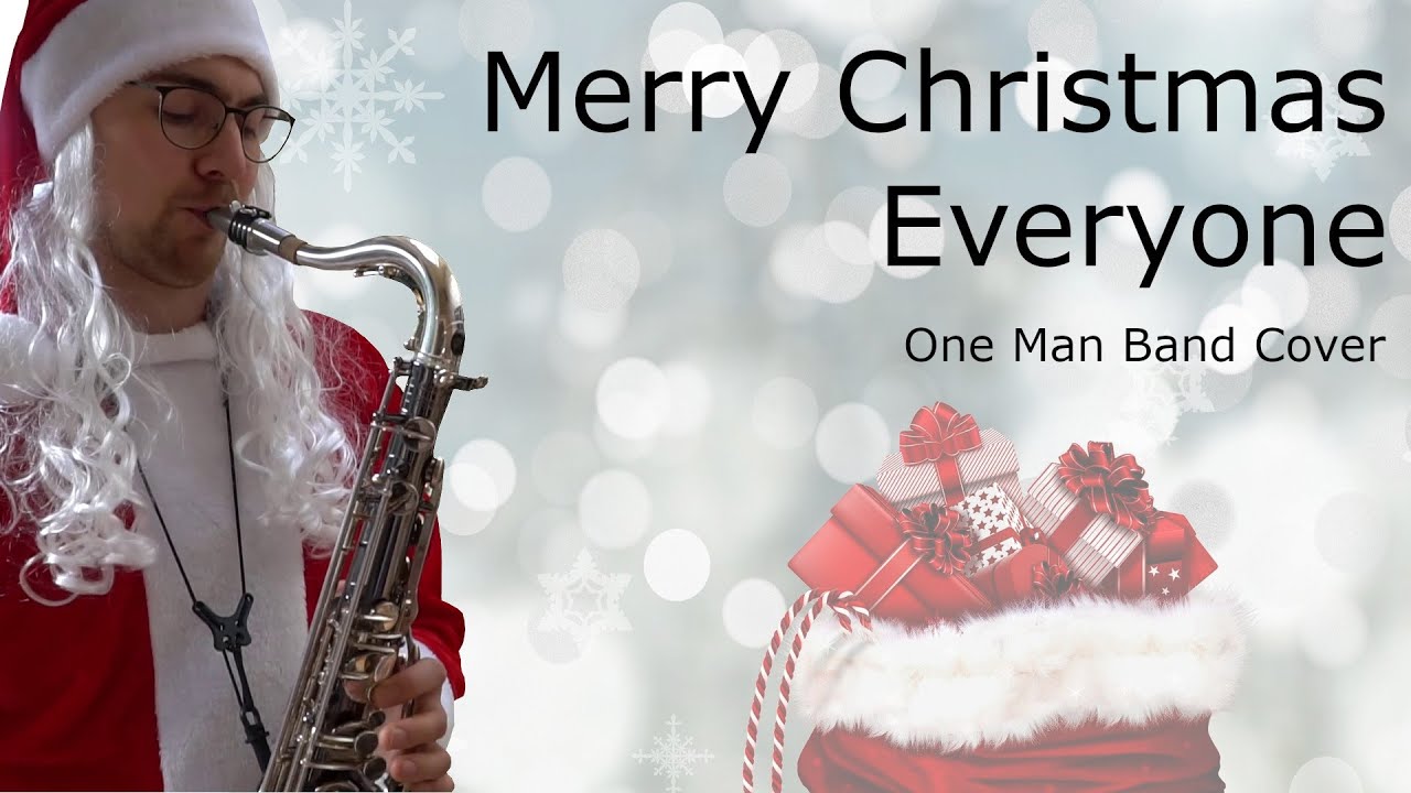 Merry Christmas Everyone | One Man Band (Shakin' Stevens-Cover) - YouTube