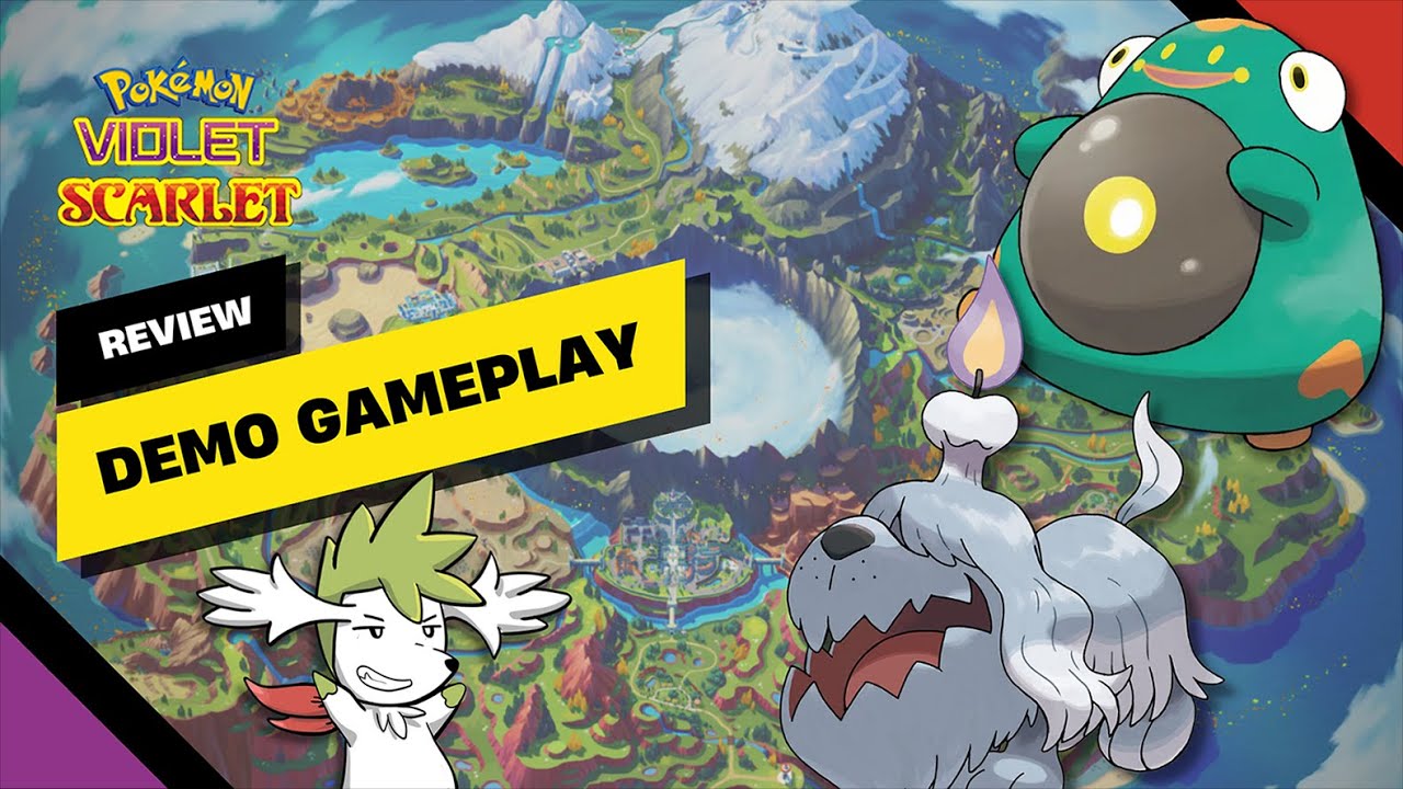 Pokemon Scarlet and Violet | Review Gameplay demo | NEWS - YouTube
