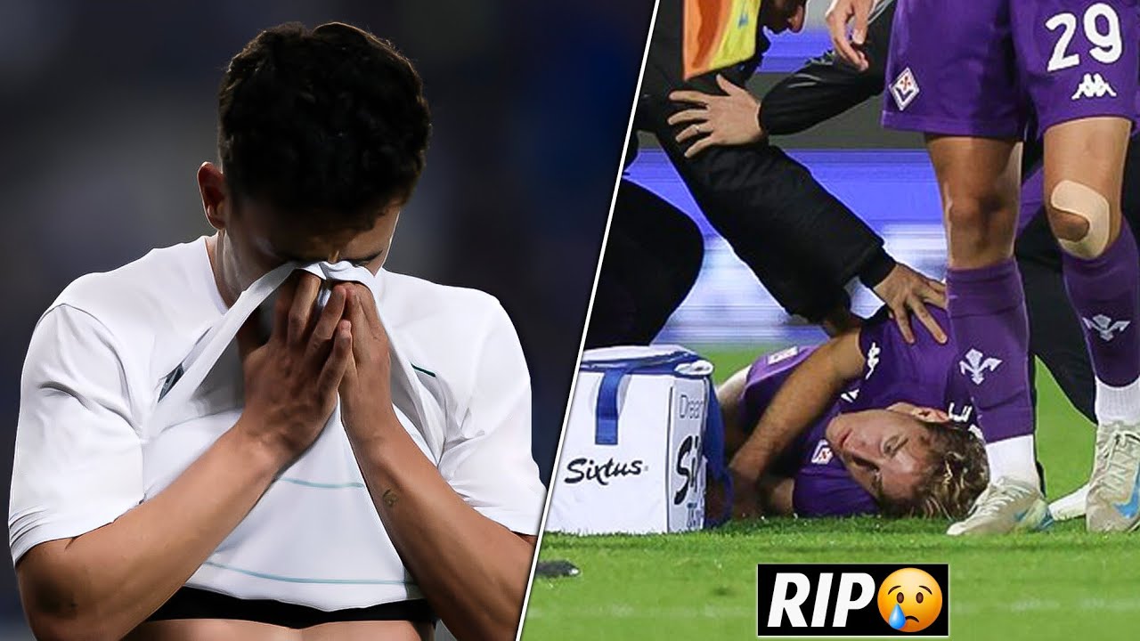 Most Heartbreaking Moments in Football - YouTube