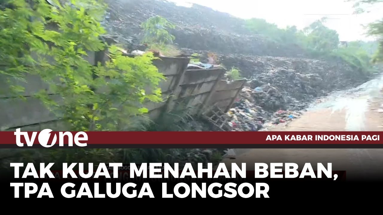 Sampah Sampai Menggunung, Seperti ini Penampakan TPA Galuga | AKIP ...