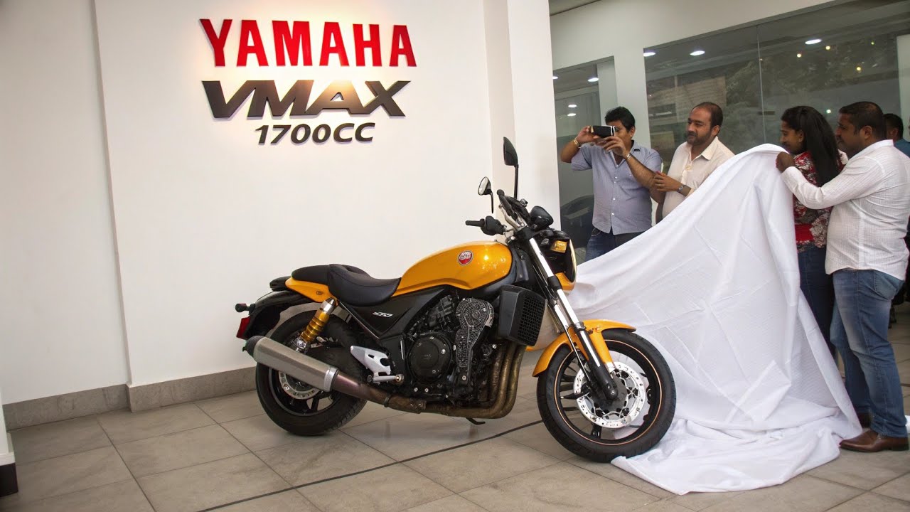 New Yamaha VMAX 1700cc Finally Launched!!! - YouTube