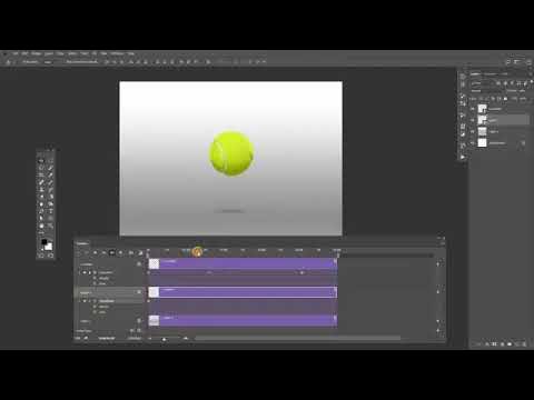 make tennis ball animation with easiest way - YouTube