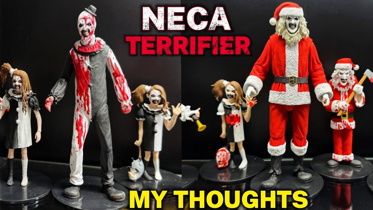 NECA ART THE CLOWN TERRIFIER INBOUND AND MUCH MORE! MY THOUGHTS - YouTube