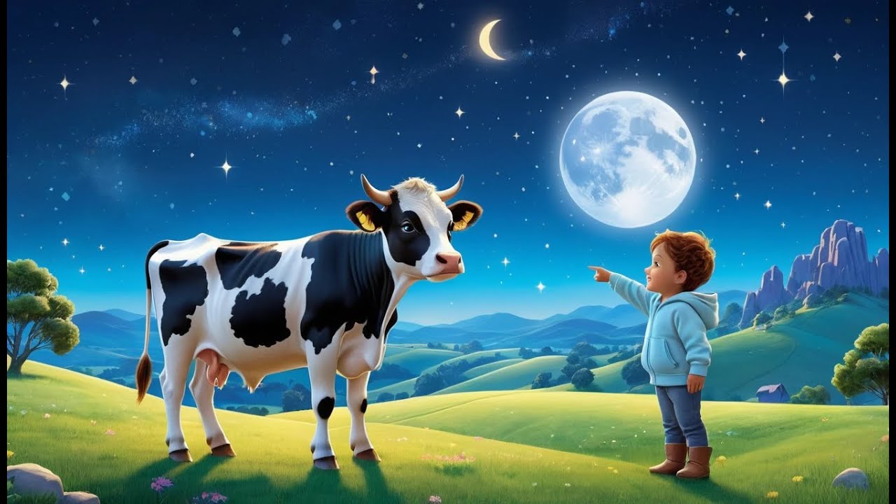 Baby Cow Goes Moo Moo Moo | Cute Farm Animal Song for Toddlers | Fun ...