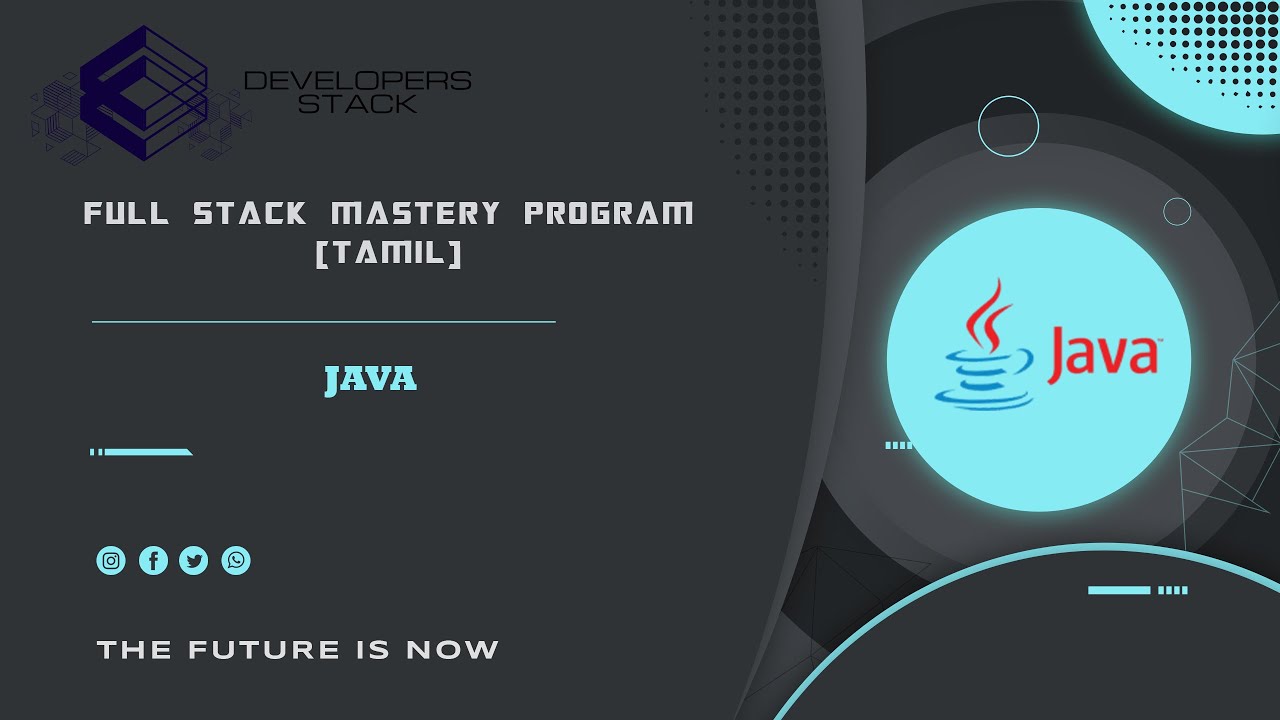FSMB 02-Tamil-Day 08 Java Revision - YouTube