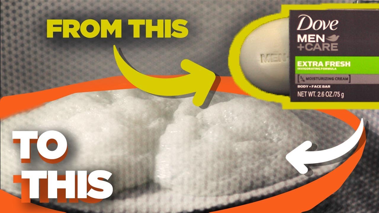 Microwaving A BAR OF SOAP - YouTube