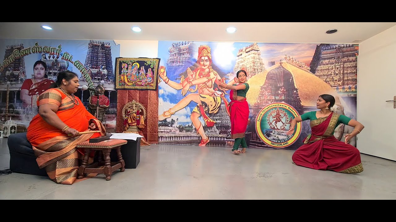 சிவன் நந்தி தாளலயம் - Sivan Nanthi Thaala Layam Bharathanathyam - YouTube
