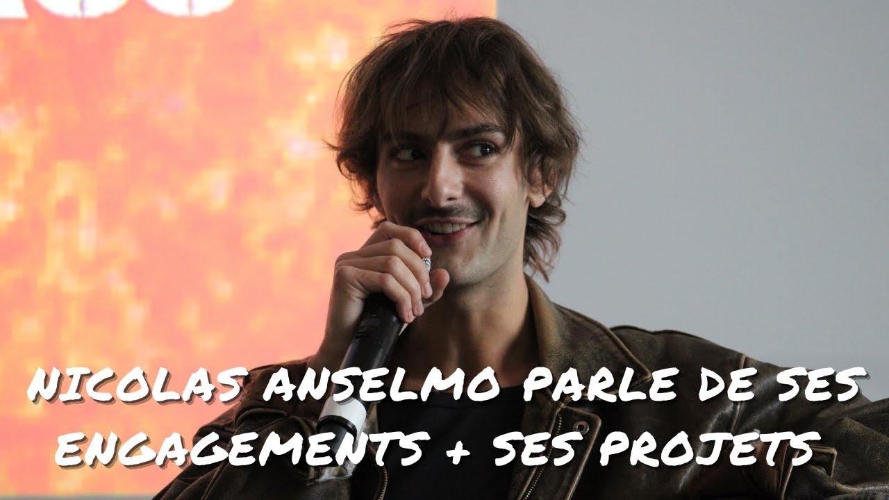 Nicolas Anselmo se confie sur ses engagements ainsi que sur ses projets ...