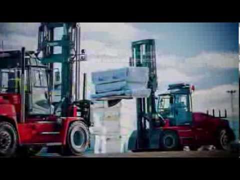 Kalmar Forklift DCG90-180 - YouTube