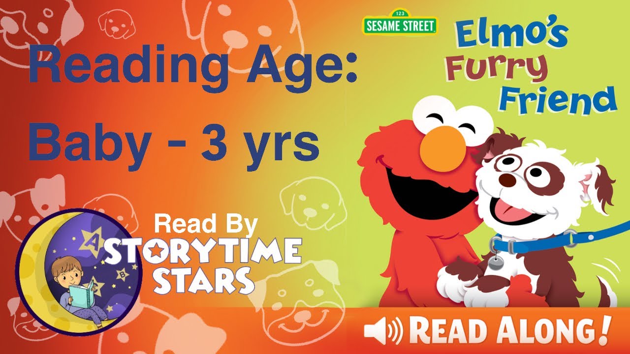 Elmo’s Furry Friend 🐶 Sesame Street | Short Bedtime Story Read Aloud ...