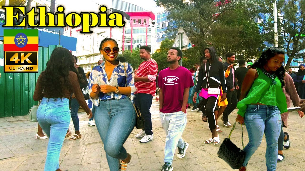 ሁሌም ሞቅ ያለችው መገናኛ Addis Ababa Walking Tour (524) Megenagna, 🇪🇹 Ethiopia ...