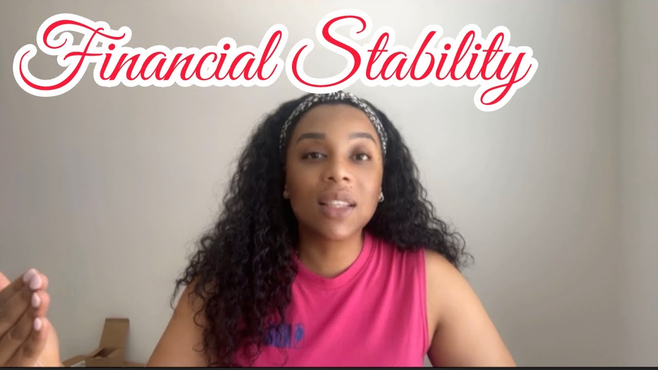 HOW TO BUILD FINANCIAL STABILITY - Beginners - YouTube