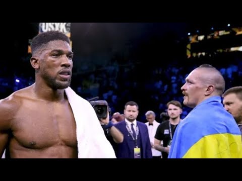 RESPECT! 'ANTHONY JOSHUA IS A GOOD GUY , & HE WILL GET ANOTHER TITLE ...