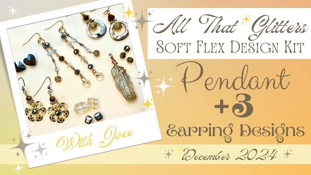 Making With All That Glitters Soft Flex Bead Kit - YouTube