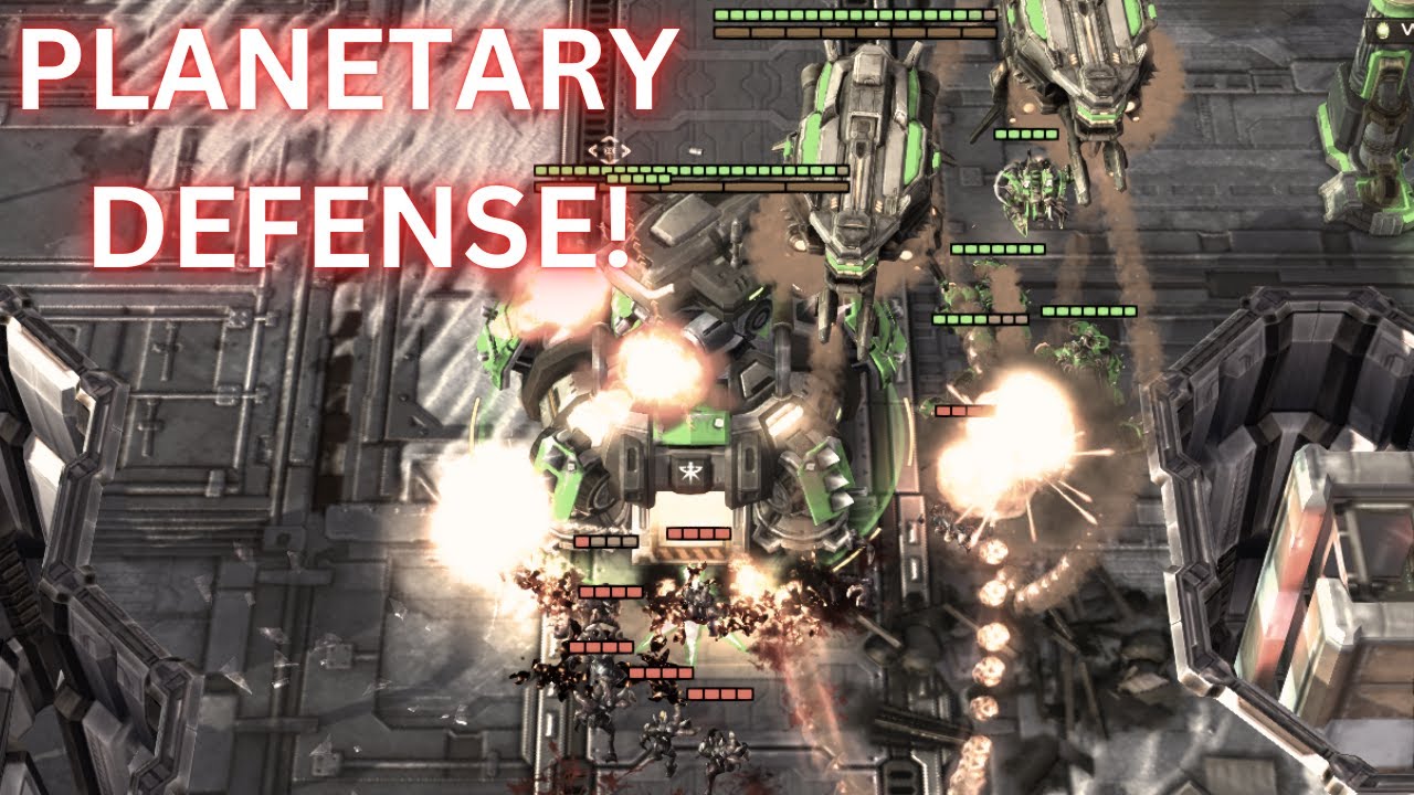 Han and Horner's PLANETARY FORTRESS! Cxl co-op #starcraft2coop - YouTube