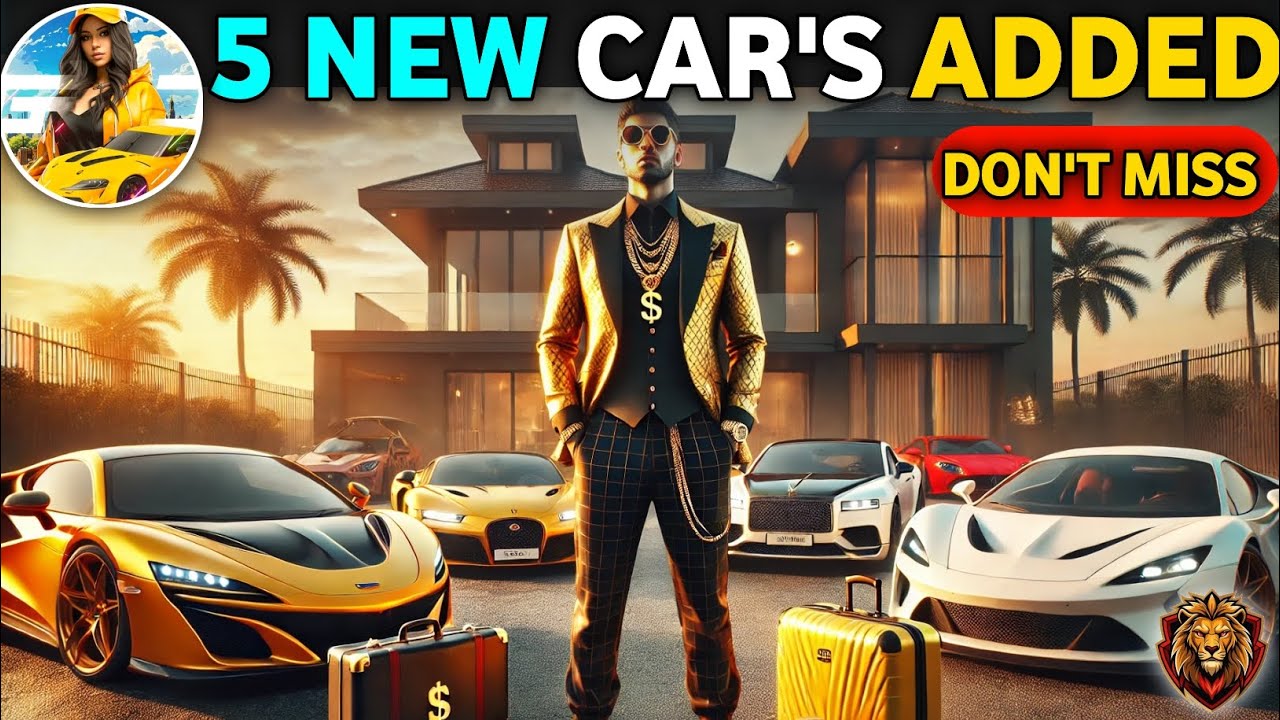 5 NEW CAR'S ADDED IN GAME & How to Rob Cars Like a Pro! 🚗 | Yuvraj OP ...