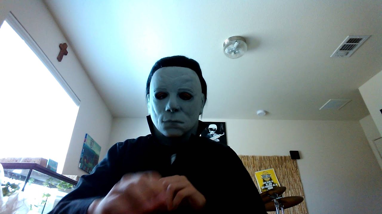 My Halloween Autumn Slasher Mask - YouTube