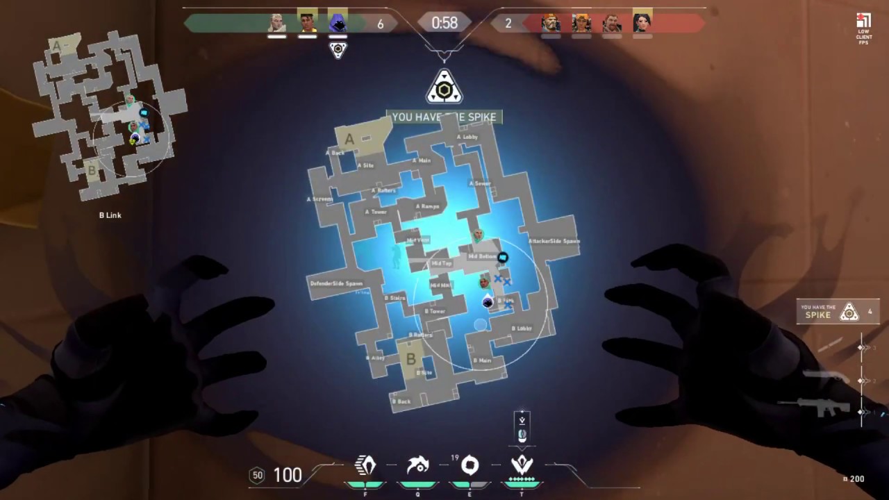 Valorant Playing Omen on Split - YouTube