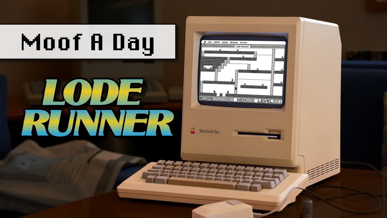 Playing Every Classic Mac Disk, Episode 1: Lode Runner v1.0 (Macintosh ...