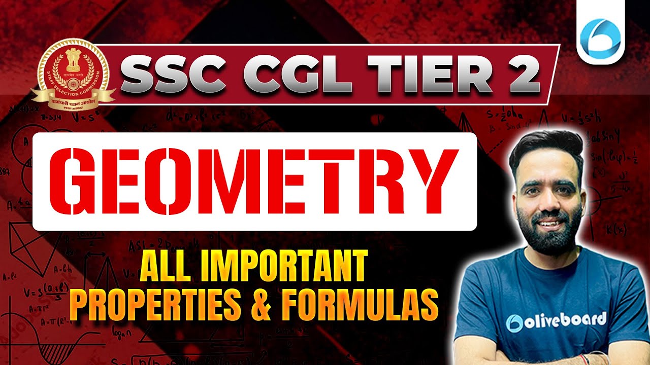Geometry Important Properties & Formulas | SSC CGL Tier 2 2024 Maths ...