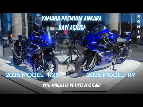 Yeni Kasa R25 ve R9 Tanıtıldı - Yamaha Premium Ankara Bayi Açılışı