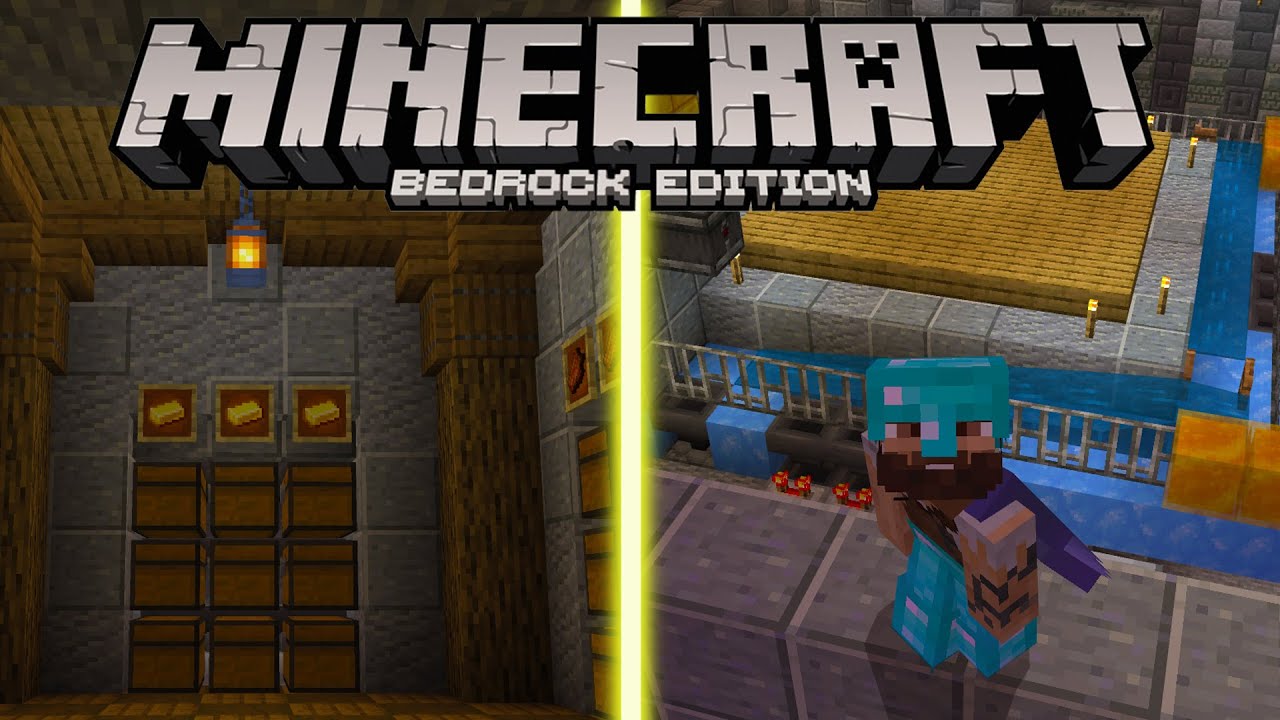 Survival BEDROCK - SEPARADOR AUTOMATICO DE ITENS! AGORA ESTÁ PERFEITO ...