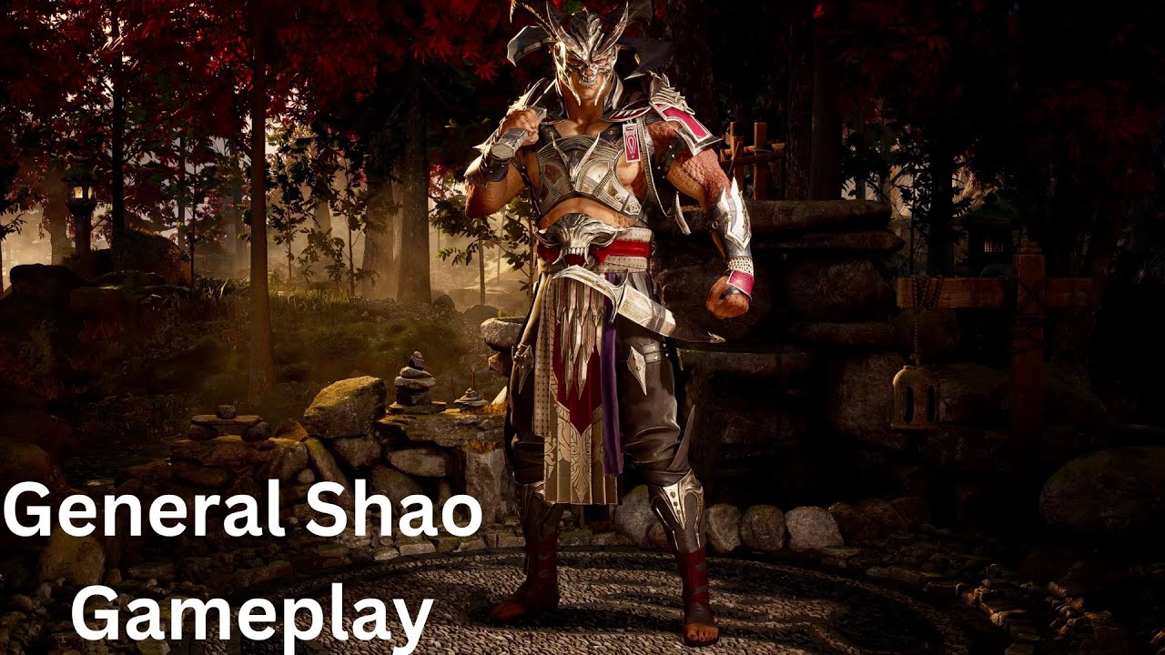 Mortal Kombat 1 General Shao Gameplay - (PS5, 4K, No Commentary) - YouTube