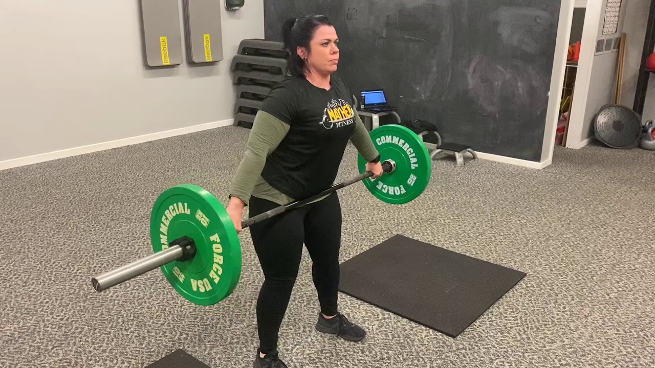 Snatch Grip Deadlift | Demonstration \\ Mayhem Fitness - YouTube