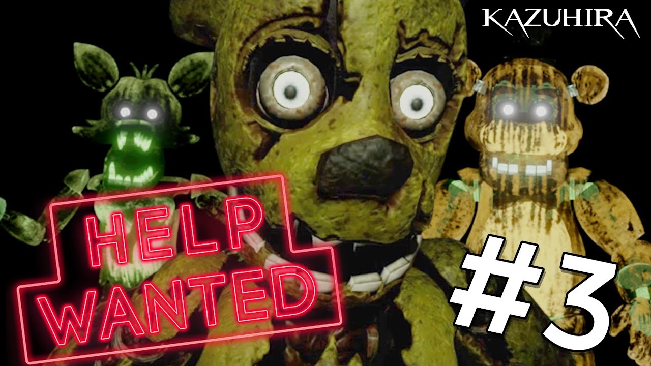 SPRINGTRAP İLE DANS! | FNAF VR: HELP WANTED - BÖLÜM 3 - YouTube