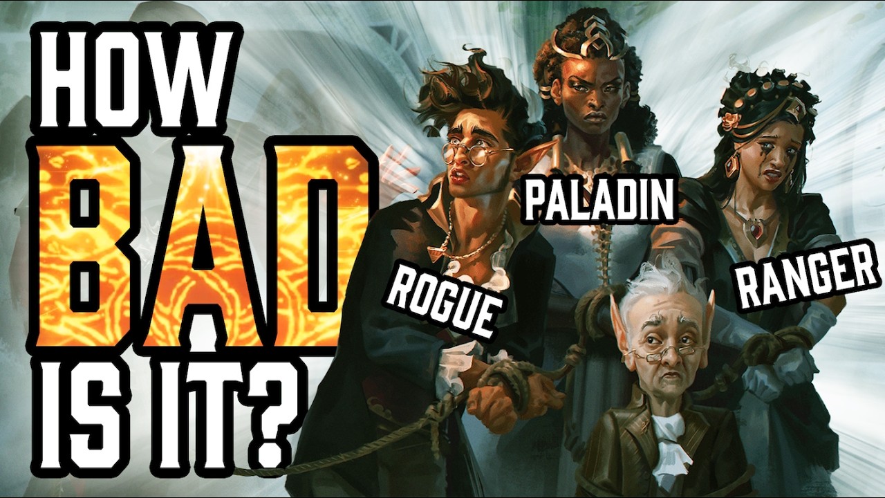 The New WORST Classes in the 2024 PHB? (Paladin, Ranger, Rogue) - YouTube
