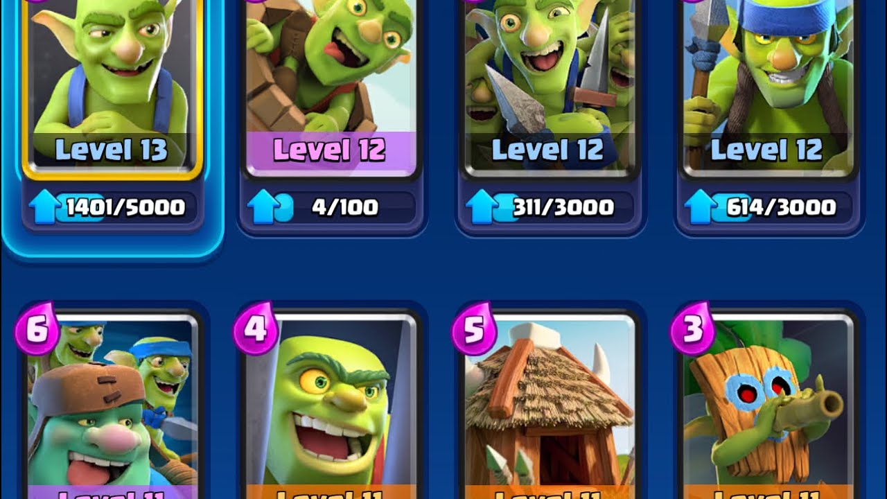 greatest clash royale deck (ALL GOBLINS) - YouTube