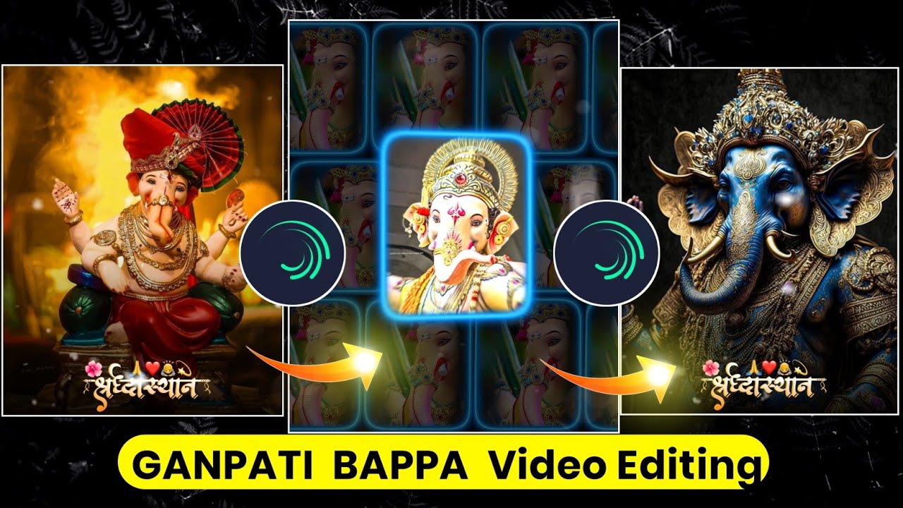 Ganpati Bappa fast beat sync video Editing vn app | Ganpati Bappa Video ...