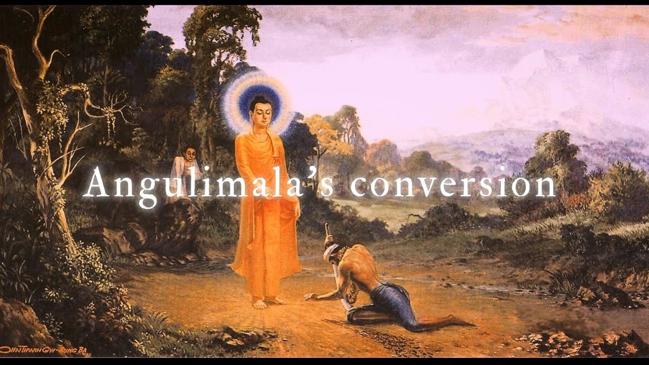 The Buddha converts Angulimala! A path to liberation. - YouTube