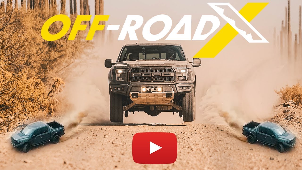 #1 Off Roading With Off-RoadX (Ford Raptor Jump) - YouTube