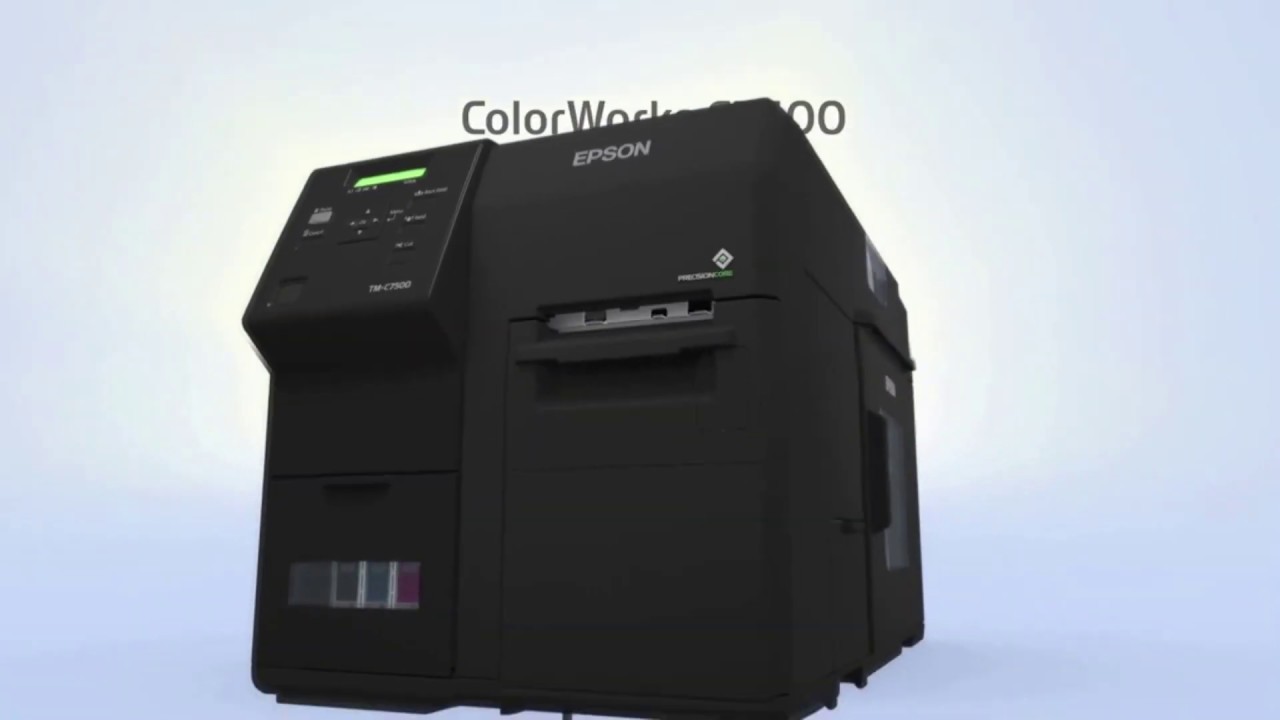 Krāsu uzlīmju printeris EPSON ColorWorks C7500 / Color label printer ...