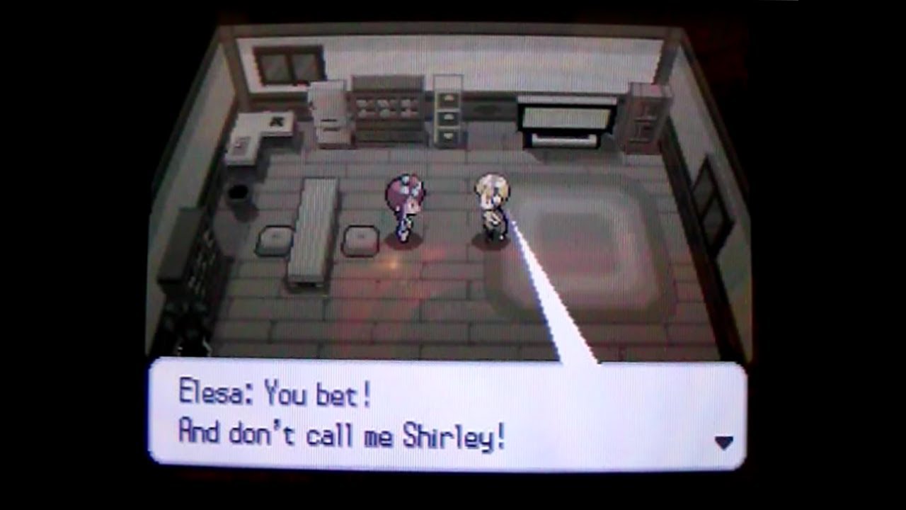 Pokémon Black 2 and White 2 - Memory Link Flashback - Skyla & Elesa ...