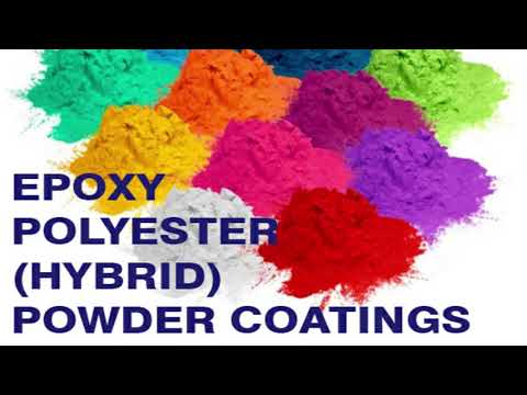 Epoxy-polyester (Hybrid Powder Coatings) - YouTube