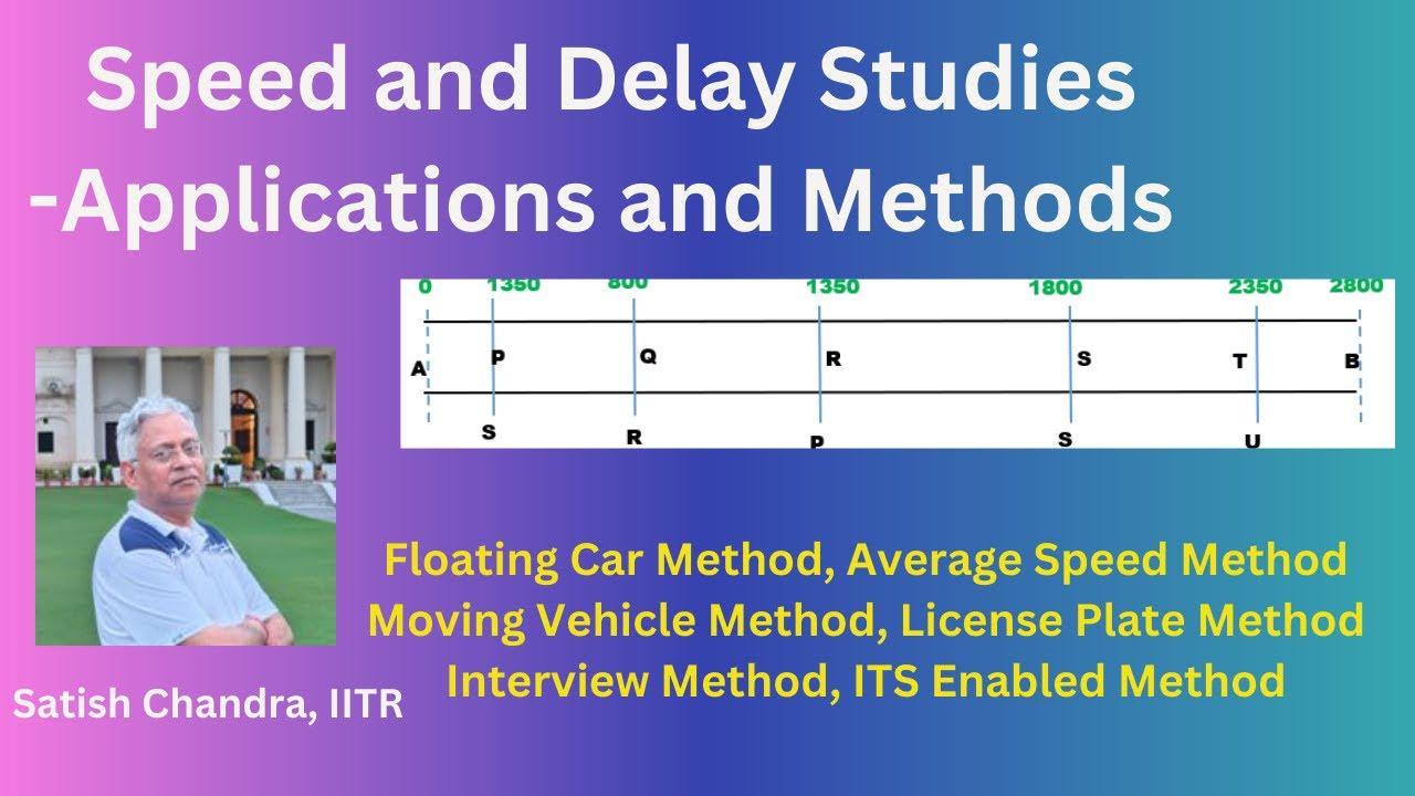 #traffic, #Speed, #delay, Speed and delay studies, Travel time and ...