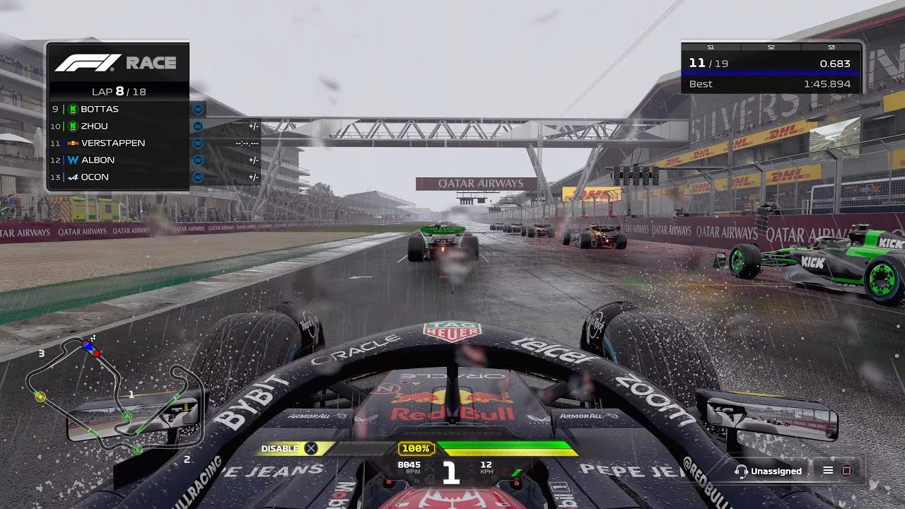 F1 24 | Round 12 | Silverstone | Red Bull Racing RB20 | Verstappen ...