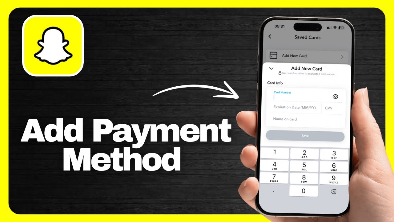 How to Add Payment Method on Snapchat? - YouTube