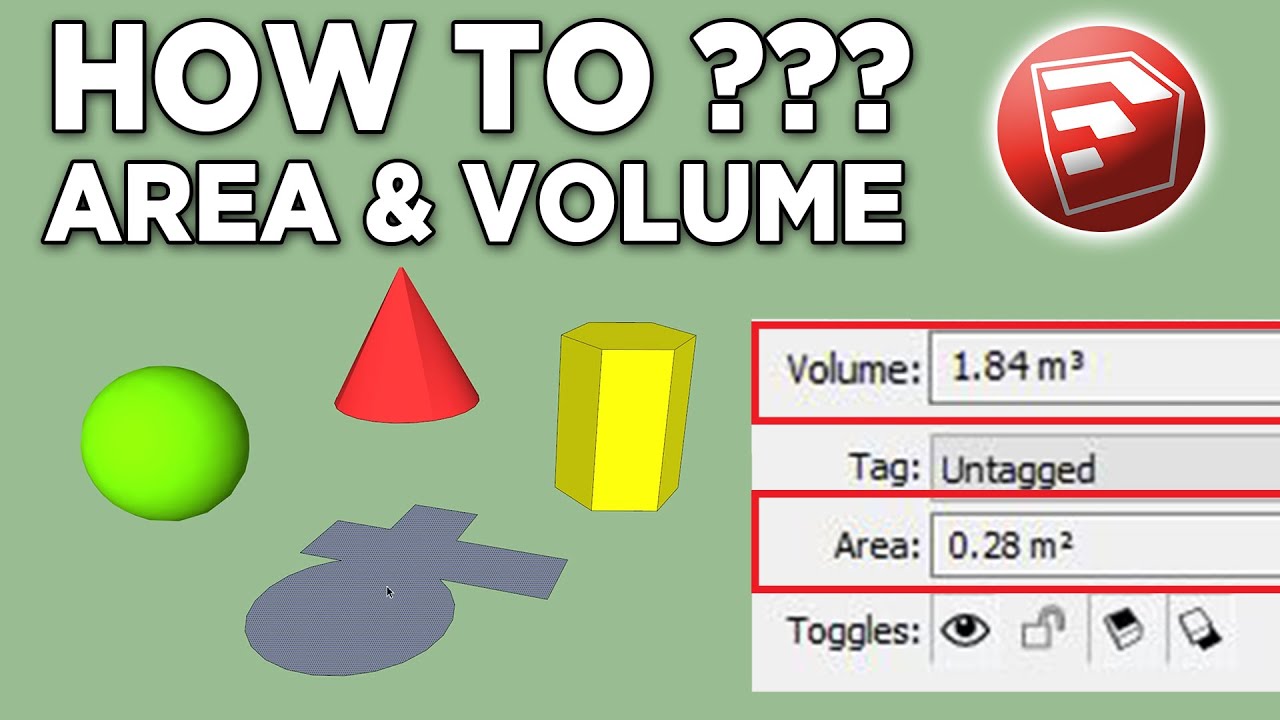 How To Calculate Measure Area Volume In Sketchup Objects Sketchup how-to-calculate-measure-area-volume-in-sketchup-objects-sketchup