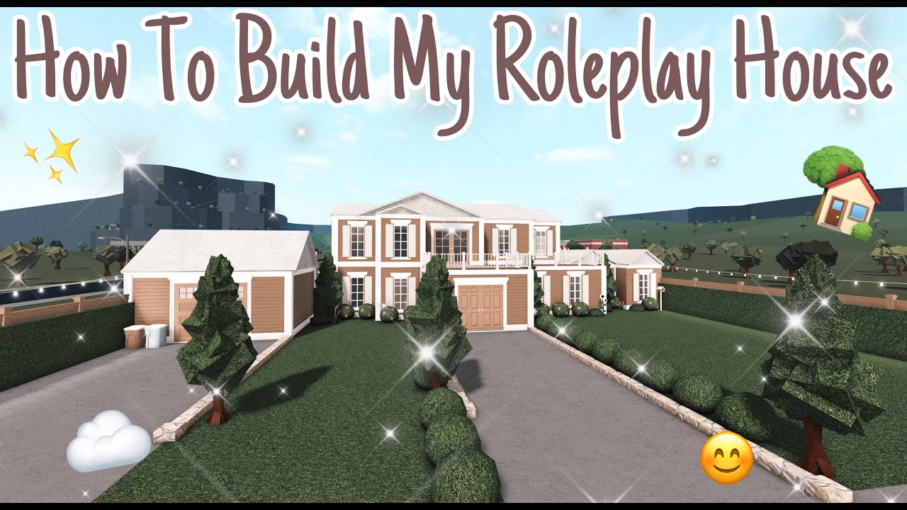 SPEED BUILD OF MY ROLEPLAY HOUSE - YouTube