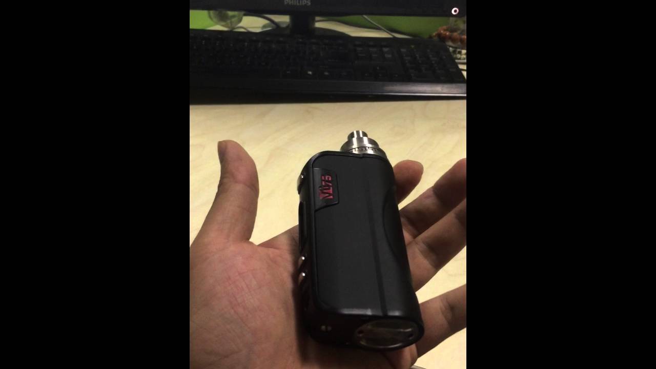 Hcigar VT75 mod Evolv DNA 75 board first look - YouTube