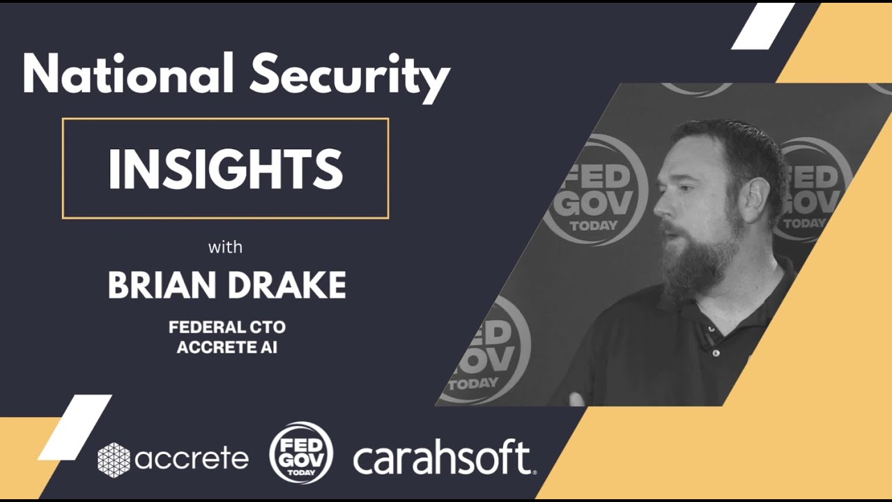 National Security Insights from SOF Week with Brian Drake of Accrete AI ...