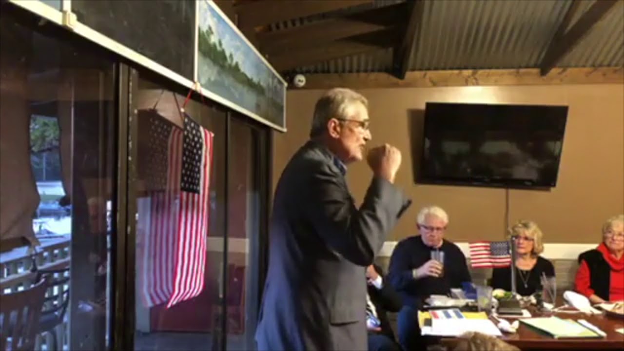 Fred addresses the Republican Club of SW Volusia-DeBary, Florida March ...