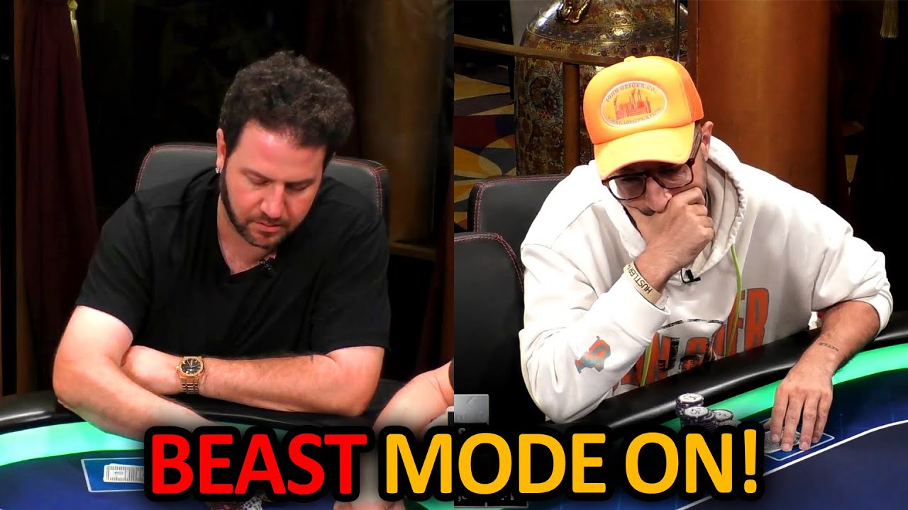Can He Bluff Him OFF a Full House? SICK HAND!! @HustlerCasinoLive - YouTube